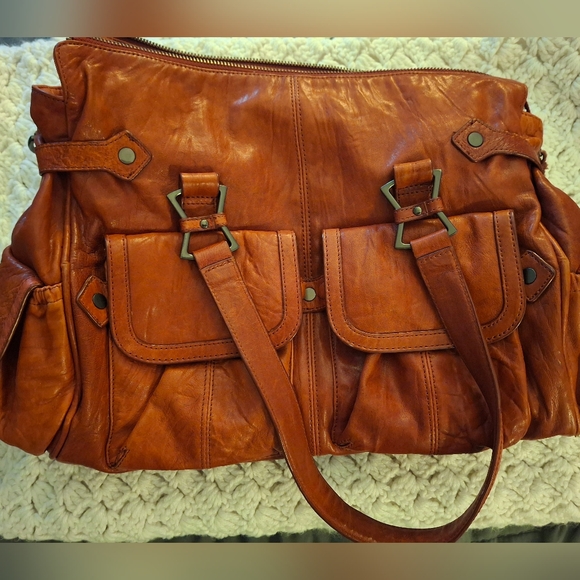 Junior Drake | Bags | Junior Drake Tan Leather Womens Bag | Poshmark